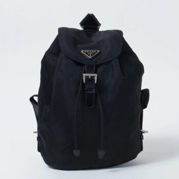 Prada | Bags | Prada Nylon Tesuto Rucksack Backpack Black | Poshmark
